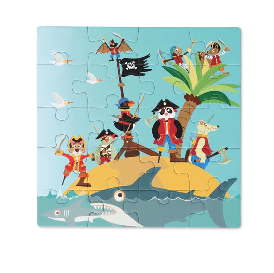 Scratch Magnetic Puzzle - Pirates – Feet Street Kids